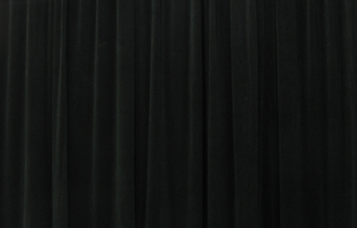 Traditional Black Drapes - Atomic Design