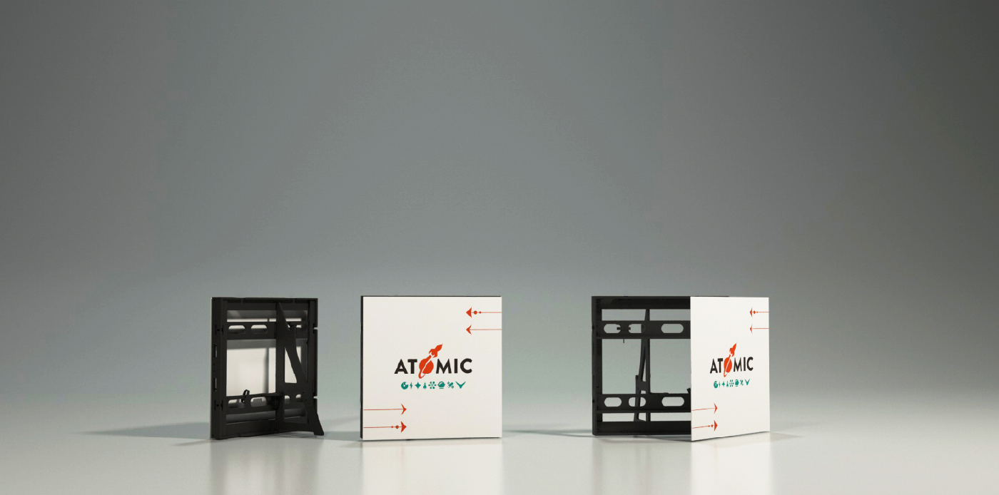 SuperFlat - Halves - Atomic Design