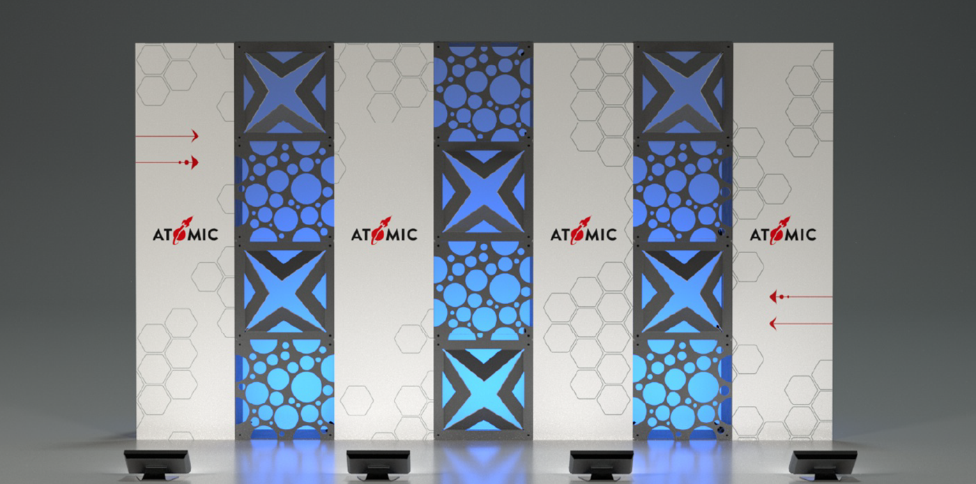 SuperFlat - Halves - Atomic Design