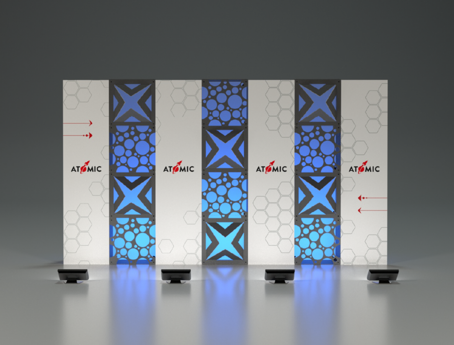 SuperFlat - Halves - Atomic Design