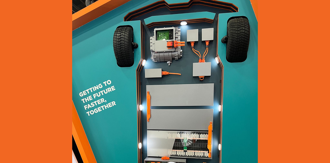 TE Connectivity Booth 2024 - Atomic Design